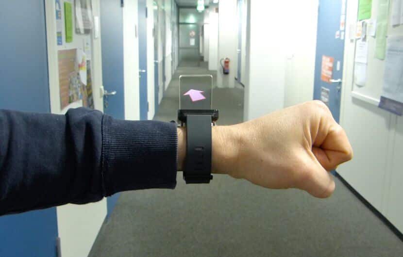 WatchThru: Augmented Reality mit der Smartwatch