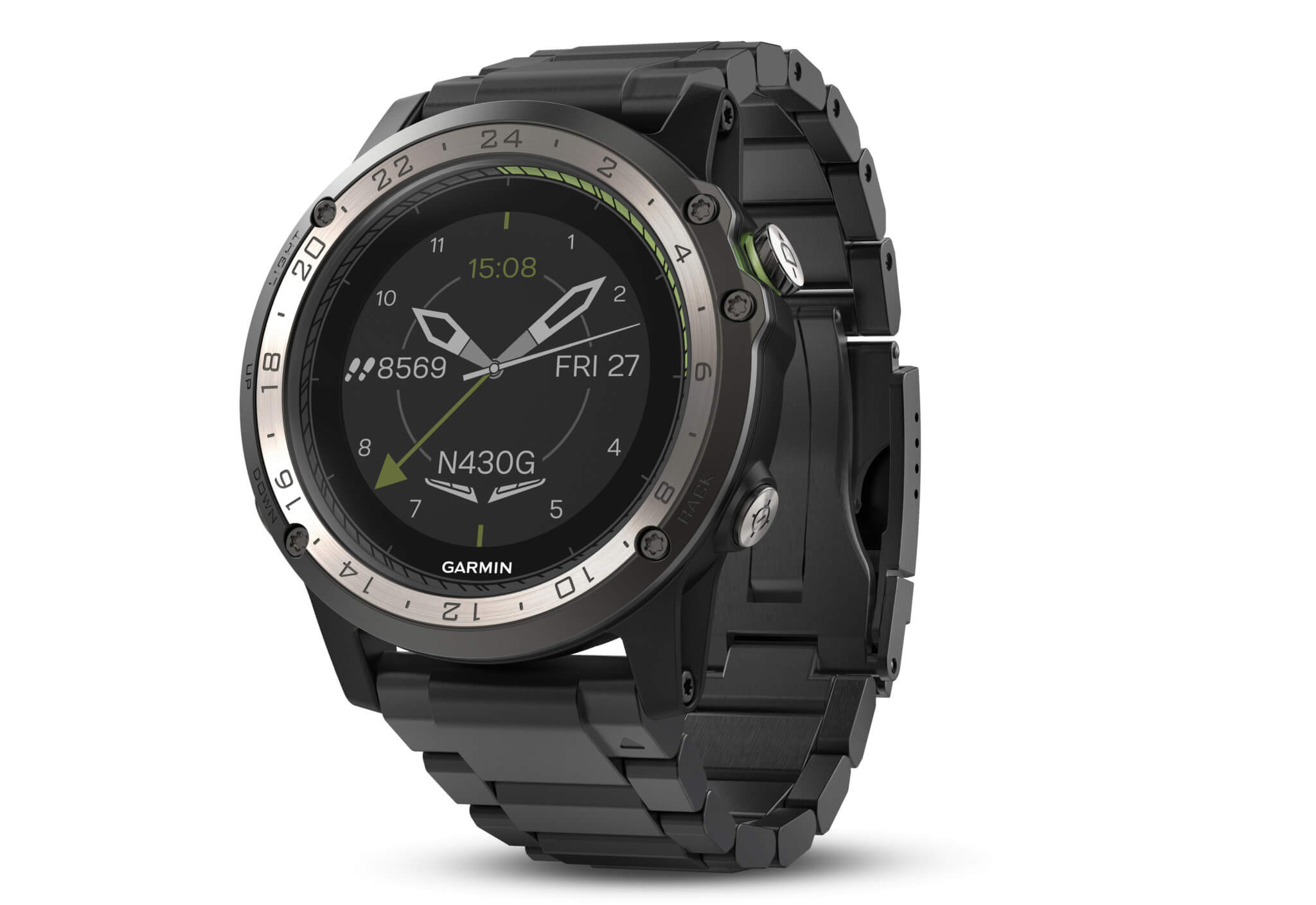 Garmin: Pilotenuhr D2 Charlie vorgestellt