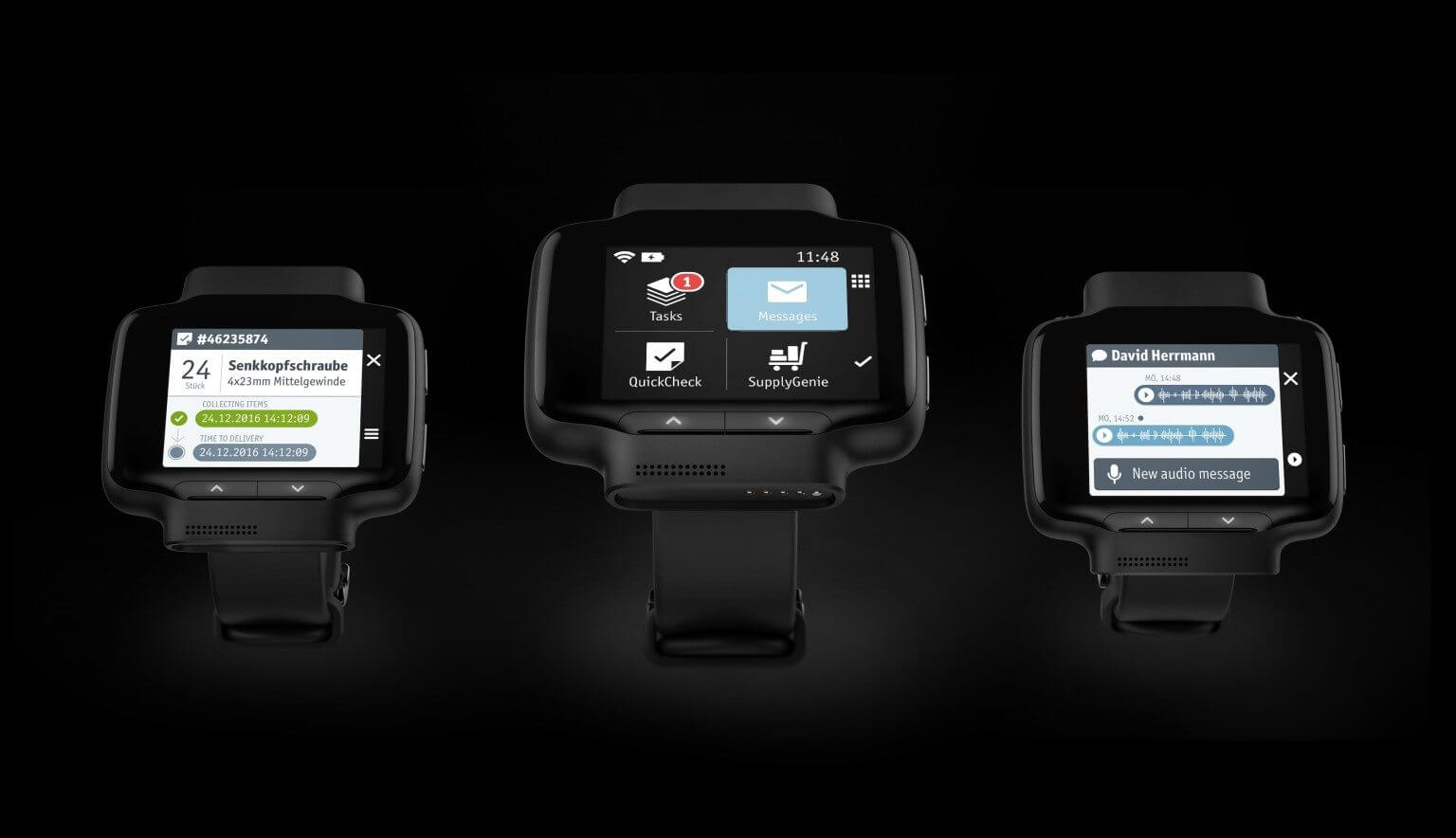 Workerbase Smartwatch optimiert Arbeitsprozesse